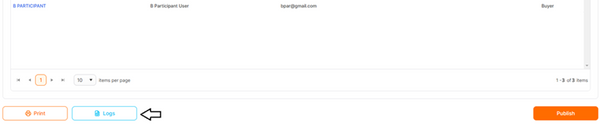 E-Auction - Logs